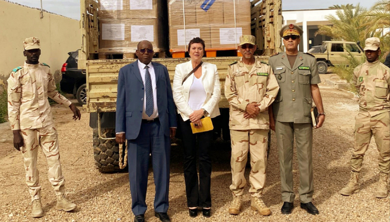 L’OTAN livre à la Mauritanie du matériel pour ses forces d'opérations ...